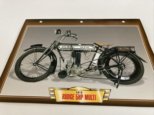 Rudge 750 5HP Multi 1913 Motorcycle Passion Collection Atlas | eBay