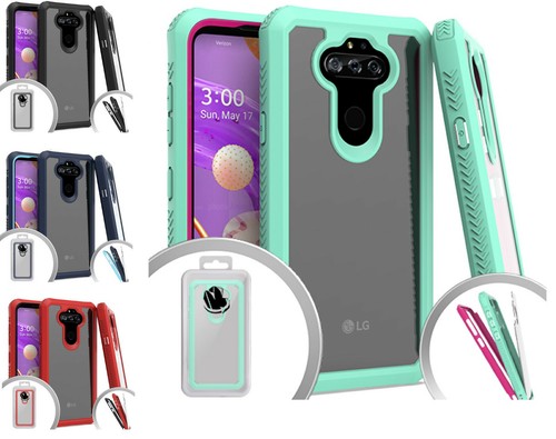Tempered Glass + Prozkin Hybrid Cover Phone Case For LG K31 Rebel ...