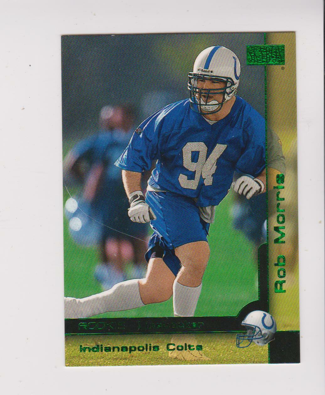 2000 SkyBox #249 Rob Morris rookie card, Indianapolis Colts | eBay