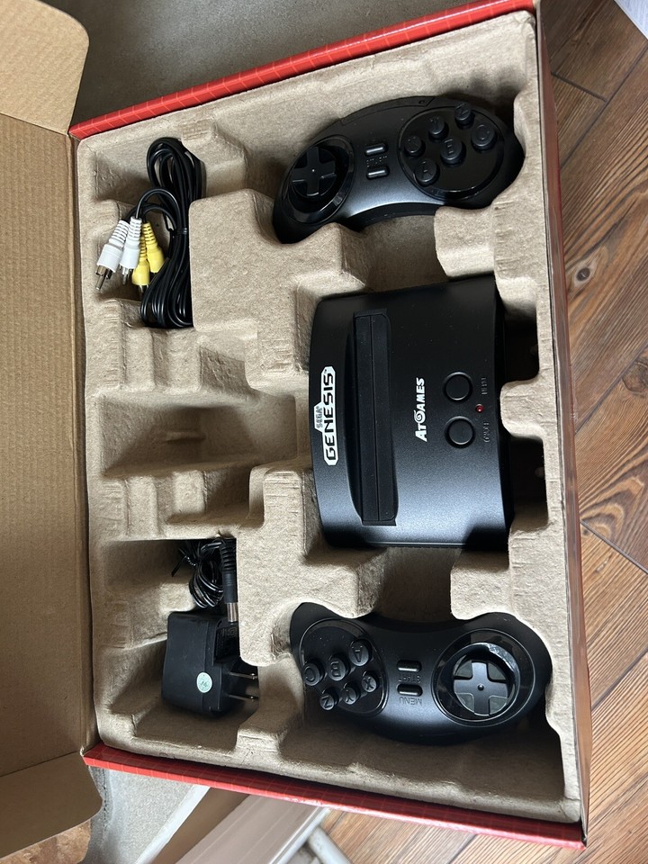 AtGames Sega Genesis Classic Mini Game Console w/ 80 Built-In Games | eBay