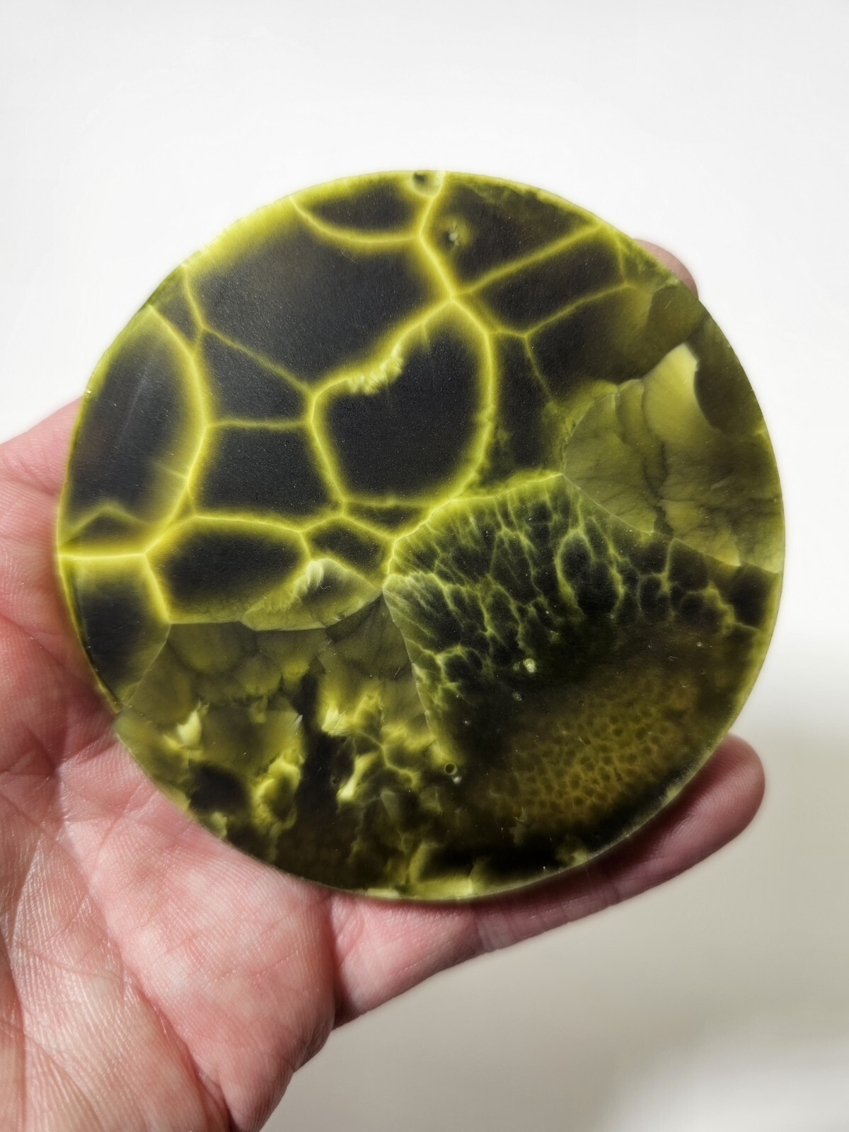 Victoria Stone Round Slab Imori Stone Collector Boule Slice | eBay