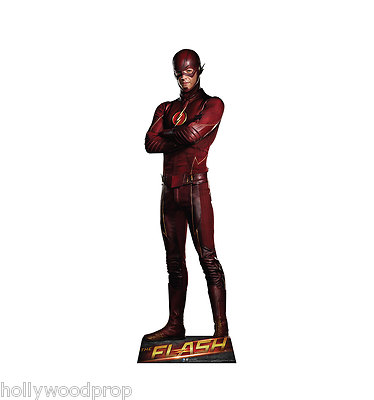 THE FLASH ARROW DC COMICS SUPERHERO LIFESIZE CARDBOARD STANDUP STANDEE ...