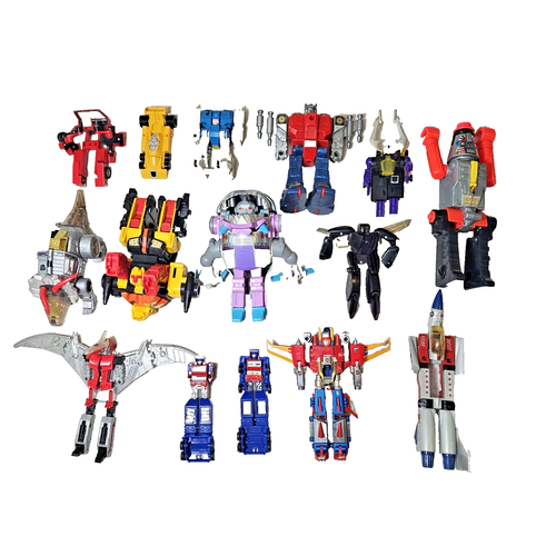 Vintage Lot 1980s G1 Transformers & Gobots figures Hasbro Takara Tonka ...
