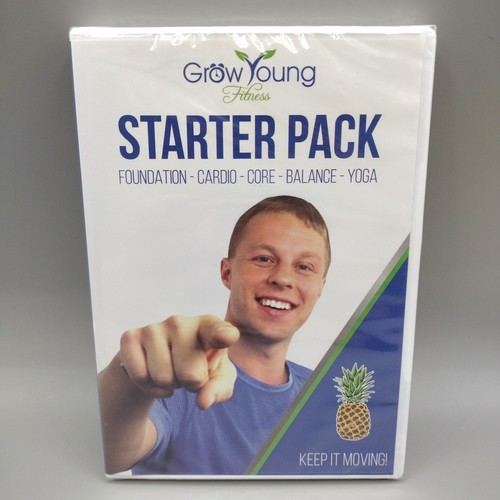 Grow Young Fitness Starter Pack • Keep It Moving! (DVD, 2019) Deron ...
