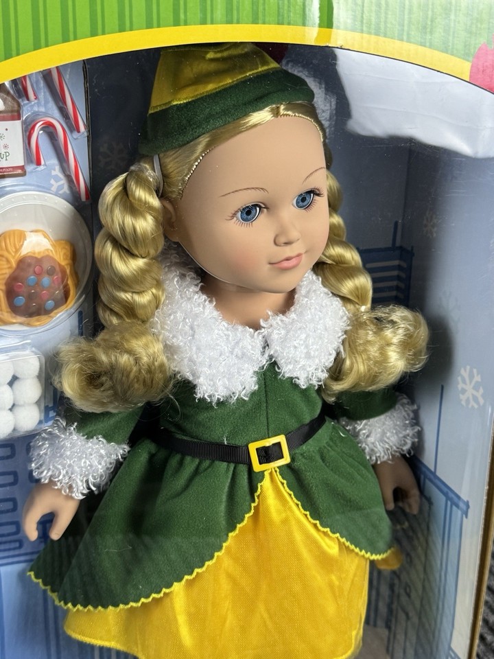 My Life As Elf 18” Posable Doll, Blonde Hair & Blue Eyes, 12 Piece Set ...