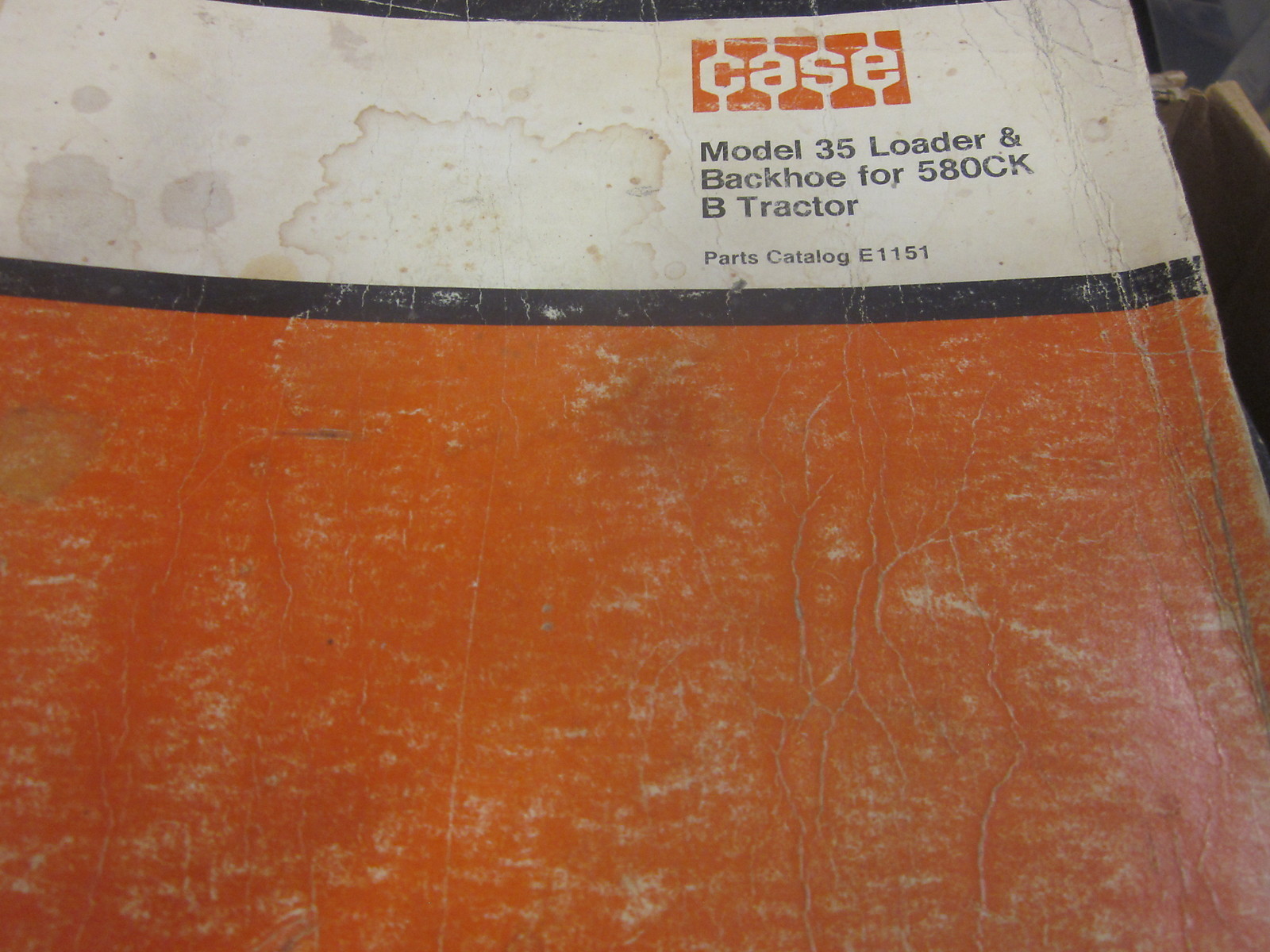 Case Model 35 Loader Backhoe Parts Catalog | eBay