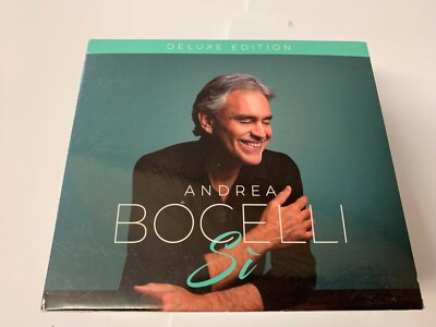 Andrea Bocelli : Andrea Bocelli: Sì CD Deluxe Album (2018) INC BKLT ...