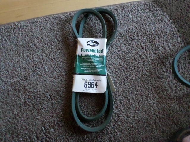 Gates V- Belt 6964 Green 64 x 5/8 Power Rated Lawn Mower for sale ...