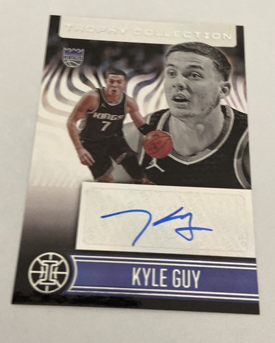 Kyle Guy Autograph 2020-21 NBA Illusions Trophy Collection Sacramento ...