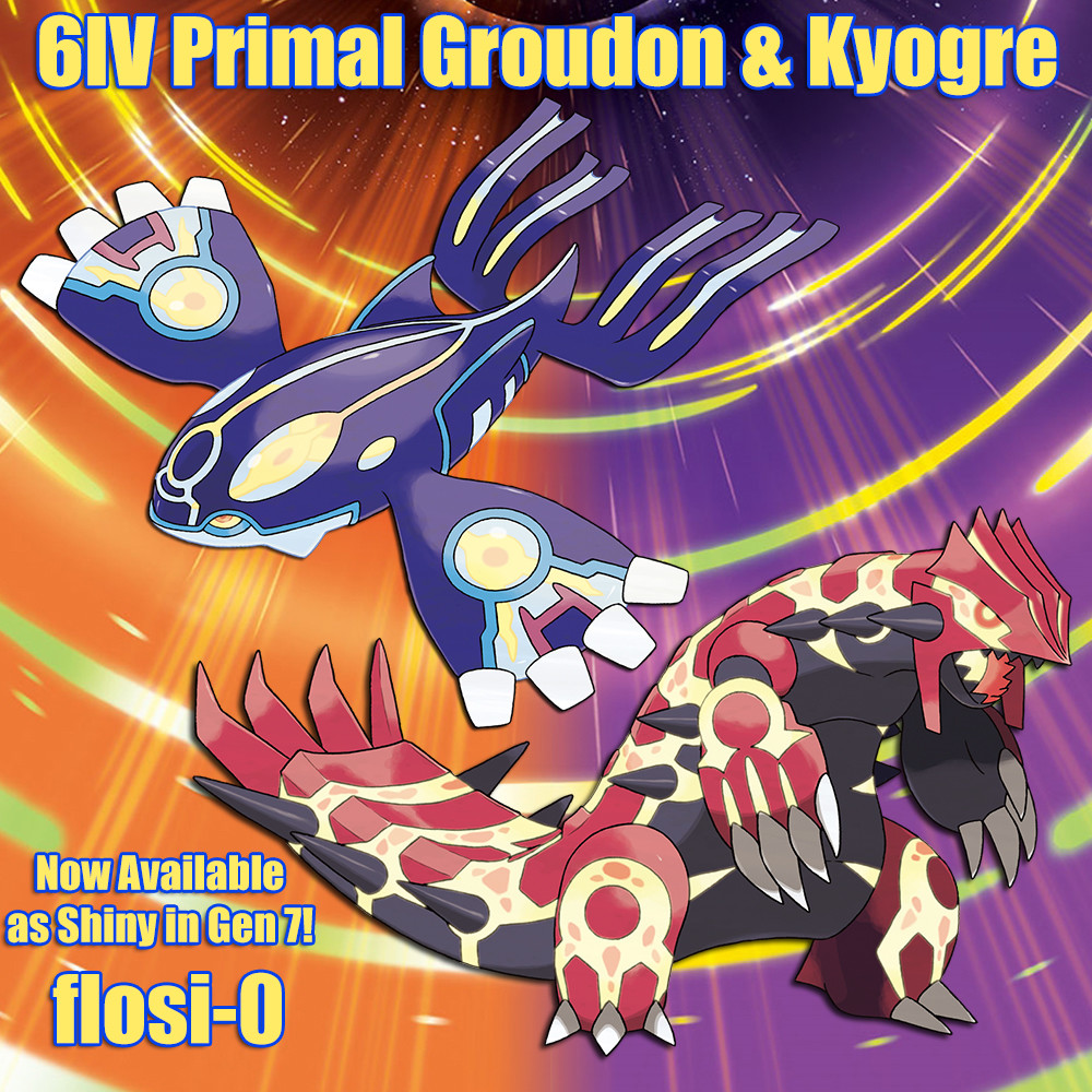 Pokemon Mega Kyogre And Groudon