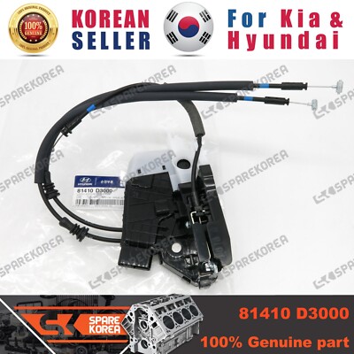 Genuine/OEM 81410D3000 LATCH ASSY-REAR DOOR,LH for Hyundai/Kia | eBay