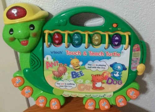 VTECH - TOUCH AND TEACH TURTLE - CUTE LEARNING / TEACHING TOY! | eBay