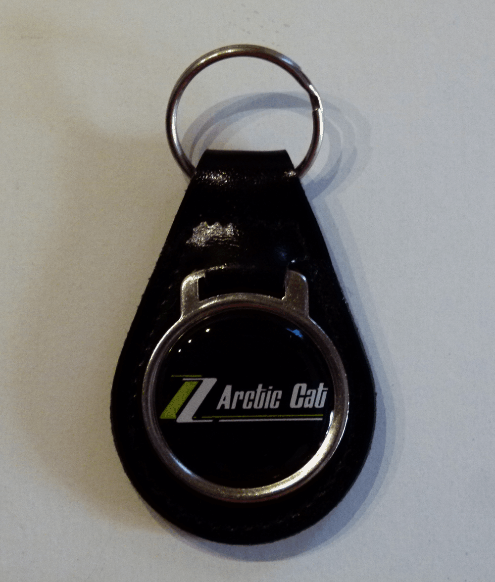 Reproduction Arctic Cat Z Snowmobile Medallion Style Leather Keychain ...