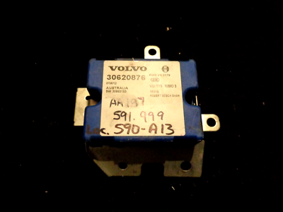 VOLVO IMMOBILIZER CONTROL MODULE 30620876, SW 30865185 | eBay
