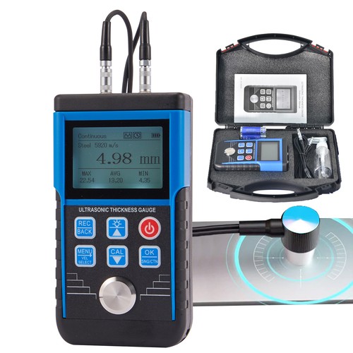 Digital Ultrasonic Thickness Gauge LCD Ultrasonic Tester Meter 0.8 ...