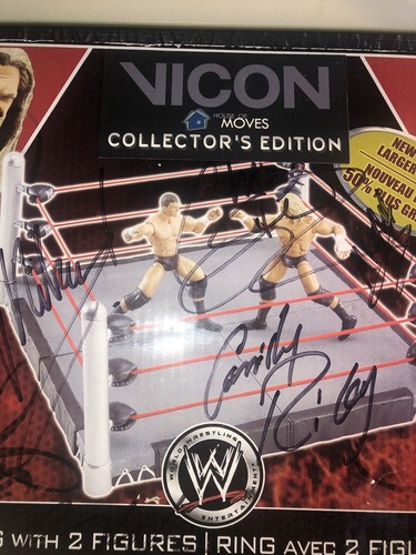 WWE Jakks Pacific Deluxe Build N Brawl Wrestling Ring & Playset w/Orton ...