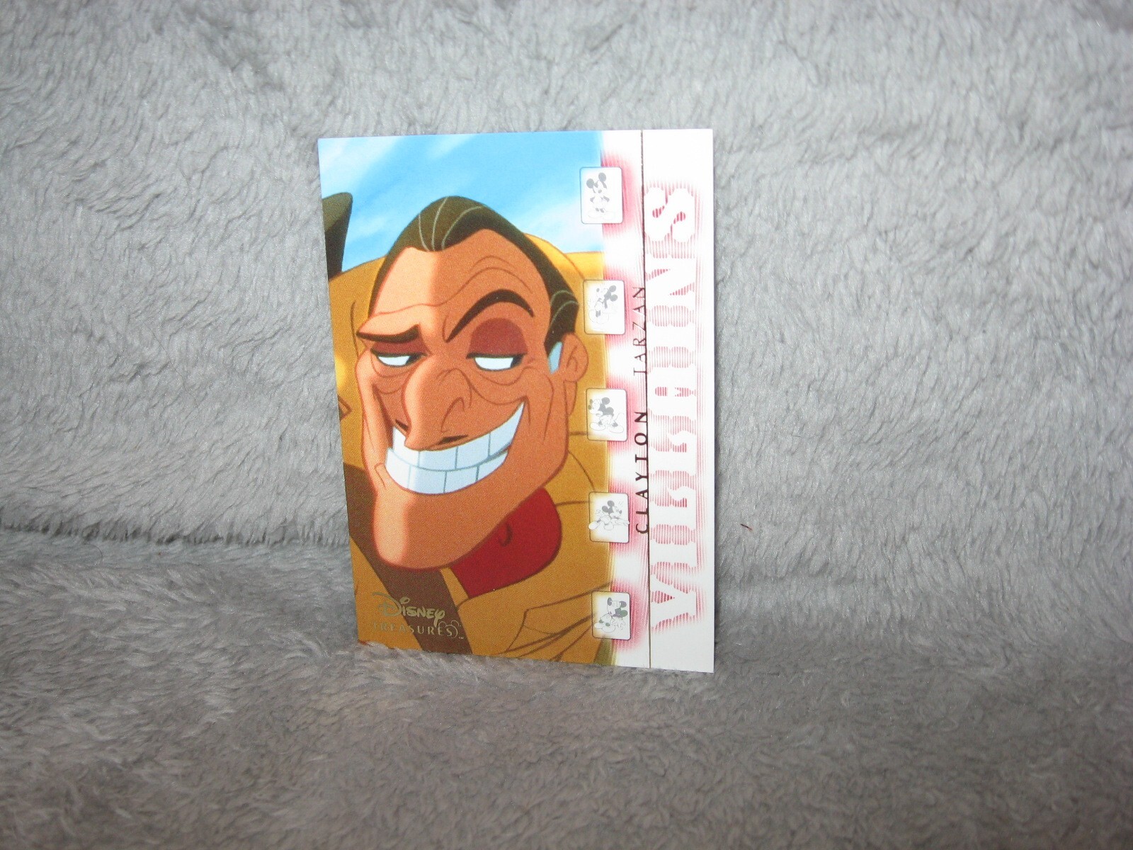 2003 Disney Treasures ~ No. 15 Tarzan Clayton Villain Upper Deck ...