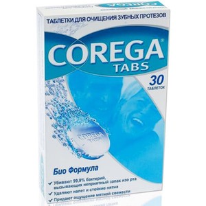 Corega Tabs bio formula / denture tablets 30pcs. | eBay
