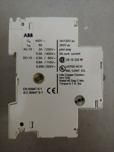 Abb MS 225 Interruttore magnetotermico Salvamotore salvavita 6 3 -9a ...