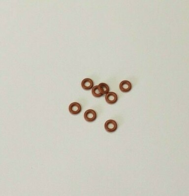 4mm ID x 1.5mm C/S Red Silicone O Ring. Choose Quantity. 4x1.5. New ...