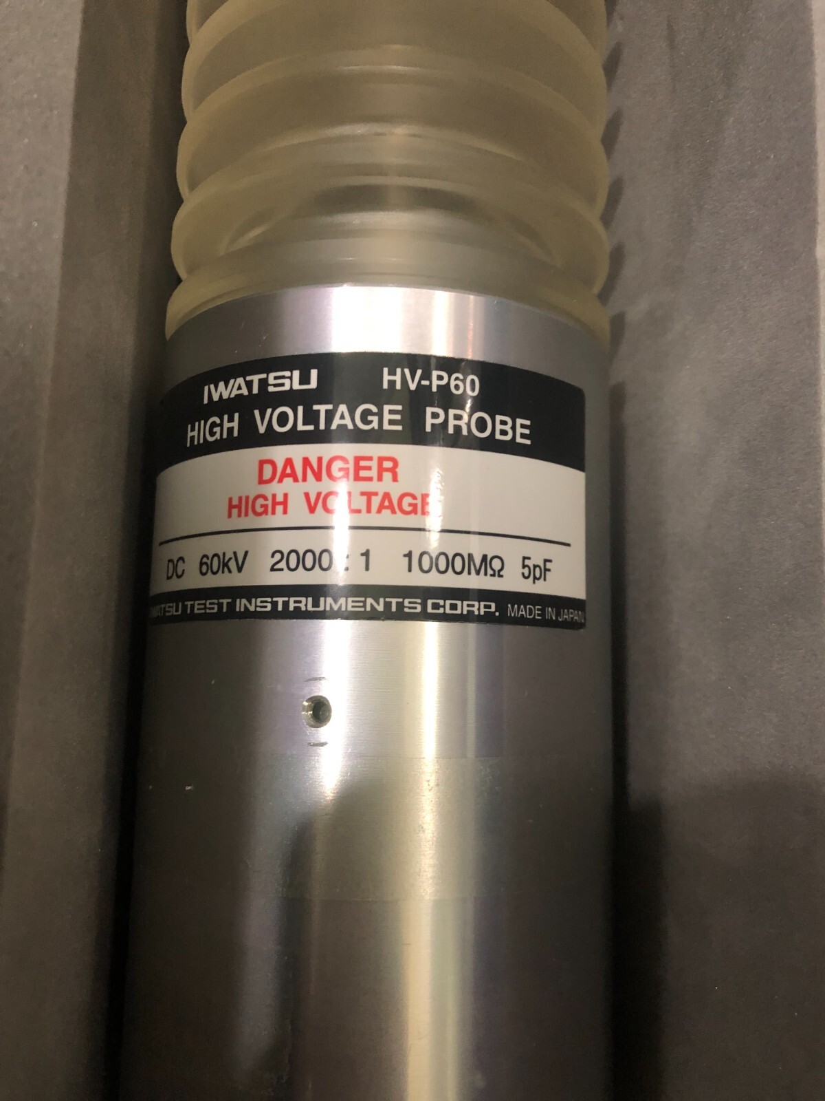 IWATSU HIGH VOLTAGE PROBE HV-P60 (#230101) | eBay