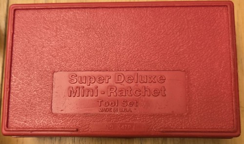 Wadsworth Super Deluxe Set 52pc WFMC 4-52 MINI RATCHET TOOL KIT | eBay