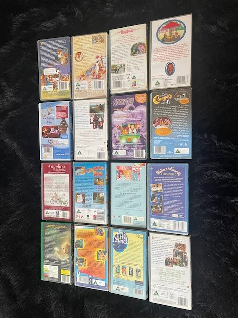 Childrens Kids Vintage VHS Job Lot Bundle x 16 Classics Bagpuss Willy ...