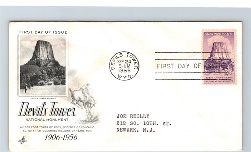 S06-7843, DEVILS TOWER, ARTCRAFT FIRST DAY COVER | eBay