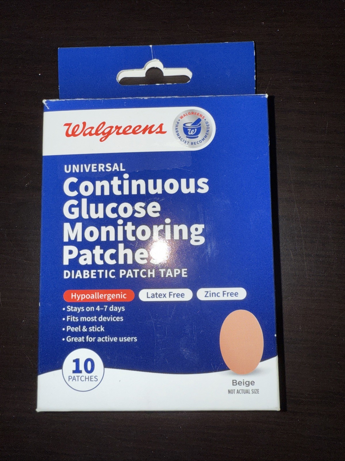 CGM Device Patch Sealed Continuous Glucose Monitor 10 PATCHES ...