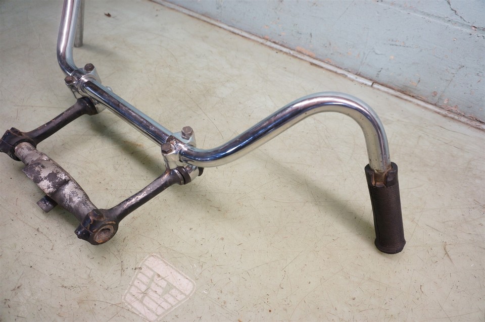 Indian Motorcycle 1946-48 Girder Chief Top Triple Tree Handle Bars ...