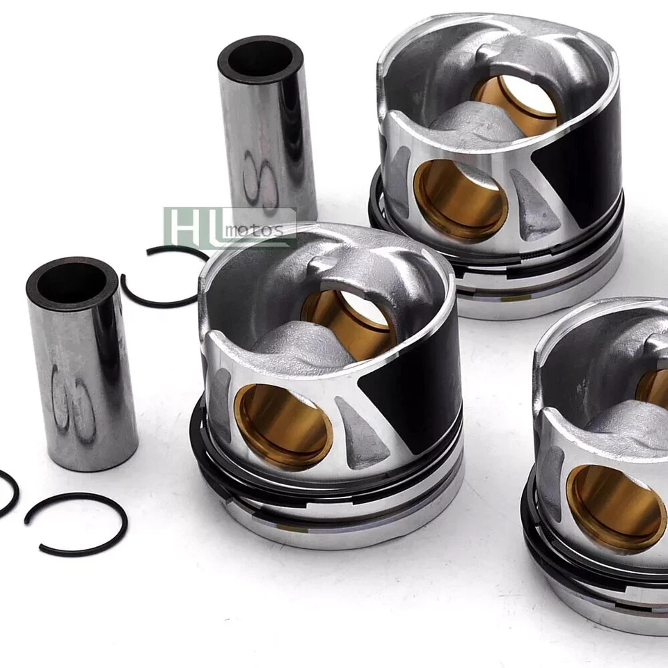 4x Piston Set STD For Mercedes-Benz W205 C220 W204 CDI Sprinter Vito ...