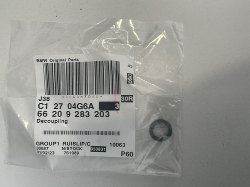 Genuine New PDC Parking Sensor Insulator Seal Ring Gasket 66209283203 ...