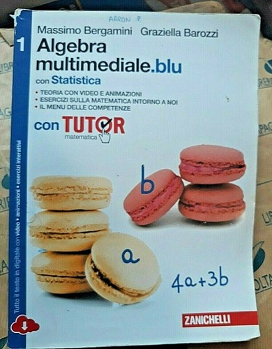 ALGEBRA MULTIMEDIALE.BLU con STATISTICA VOL.1 - BERGAMINI BAROZZI ...