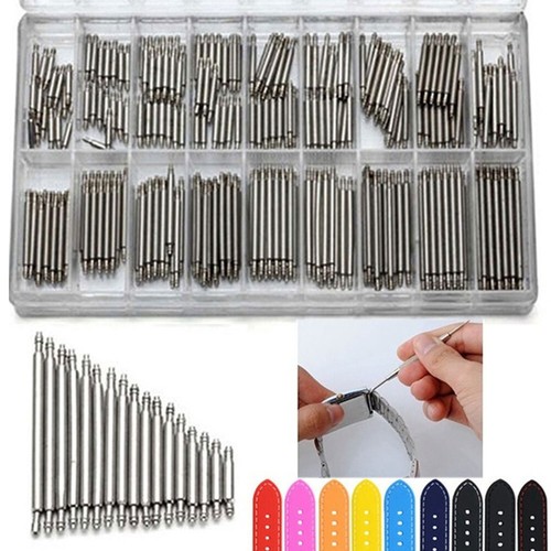 360PCS 8-25mm Wrist Watch Band Spring Bars Strap Link Pins Repair Tool ...