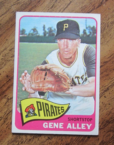 Gene Alley 1965 Topps #121 Trading Card MLB Baseball Pittsburgh Pirates ...
