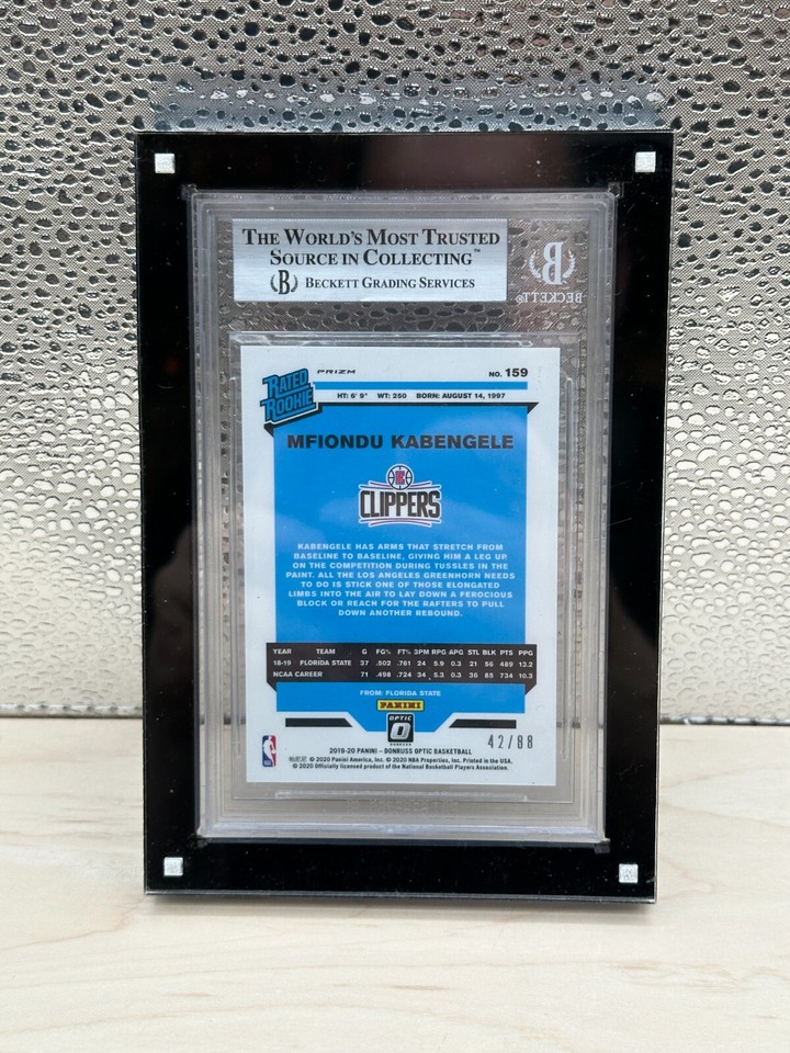 Basketball NBA BGS Beckett Slabbed Graded Magnetic Trading Card Holder ...