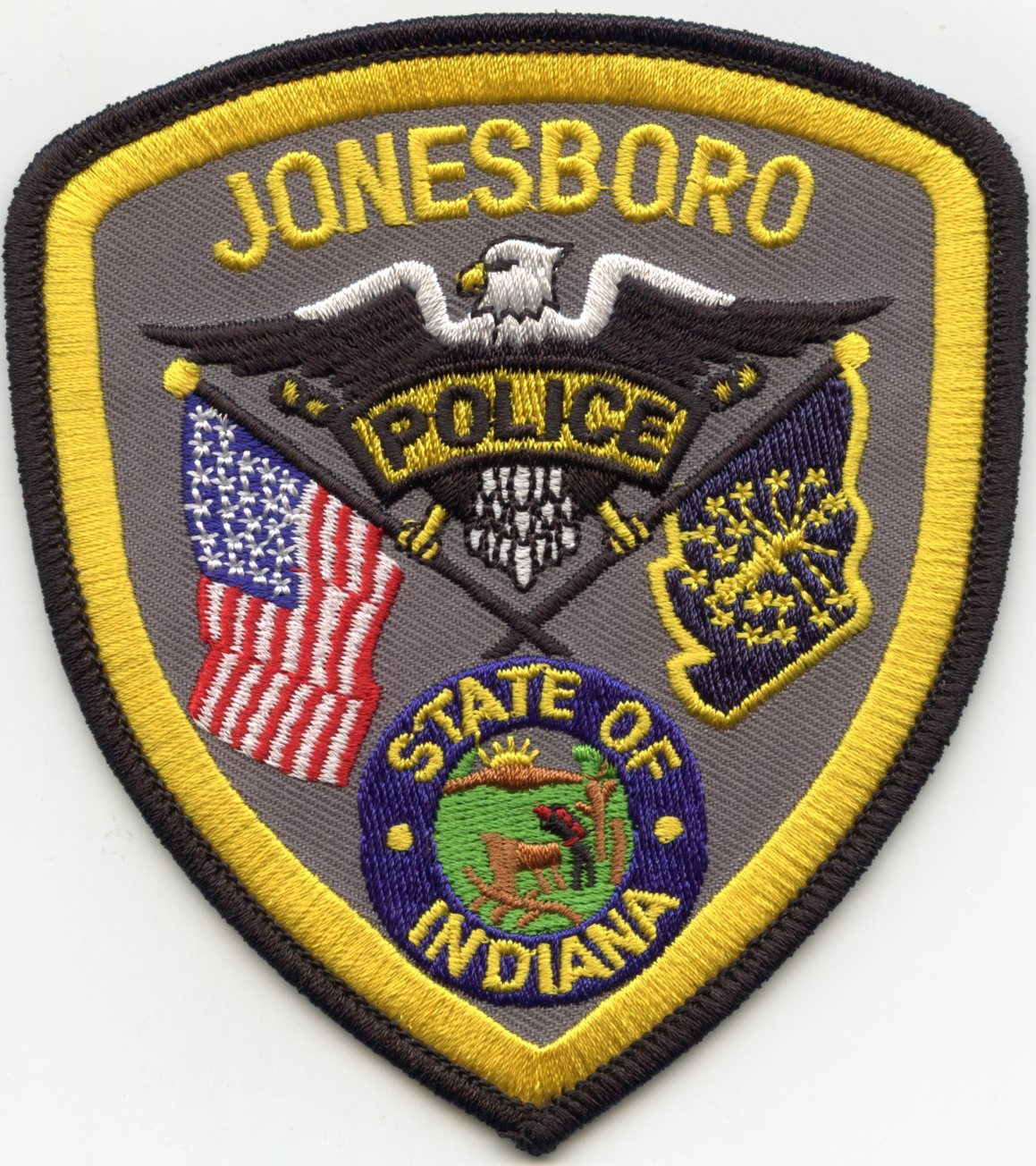 JONESBORO INDIANA IN POLICE PATCH | eBay