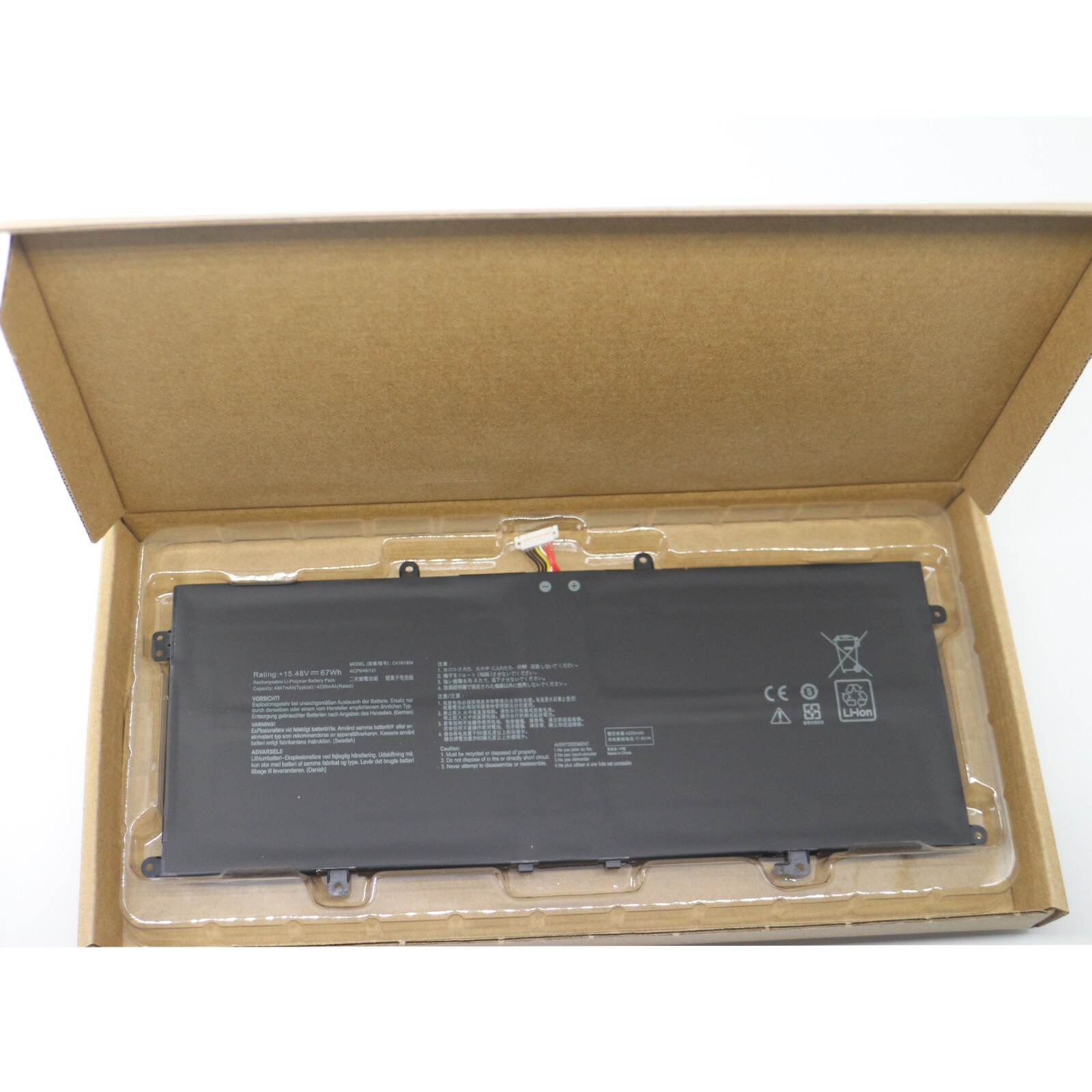 67Wh C41N1904 Battery for ASUS ZenBooK 14 UX425 UM425IA UX425JA 13 ...
