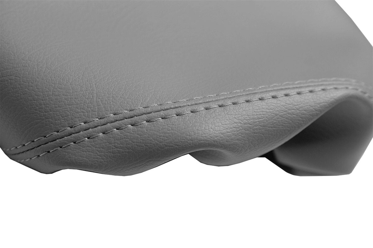 Console Lid Pull Over Cover Leather for Toyota 4Runner 2010-2019 Gray ...