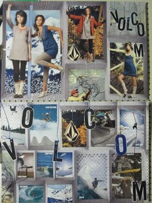 VOLCOM 2009 Skateboard Surf Snowboard Girl Power Dealer Promotional ...