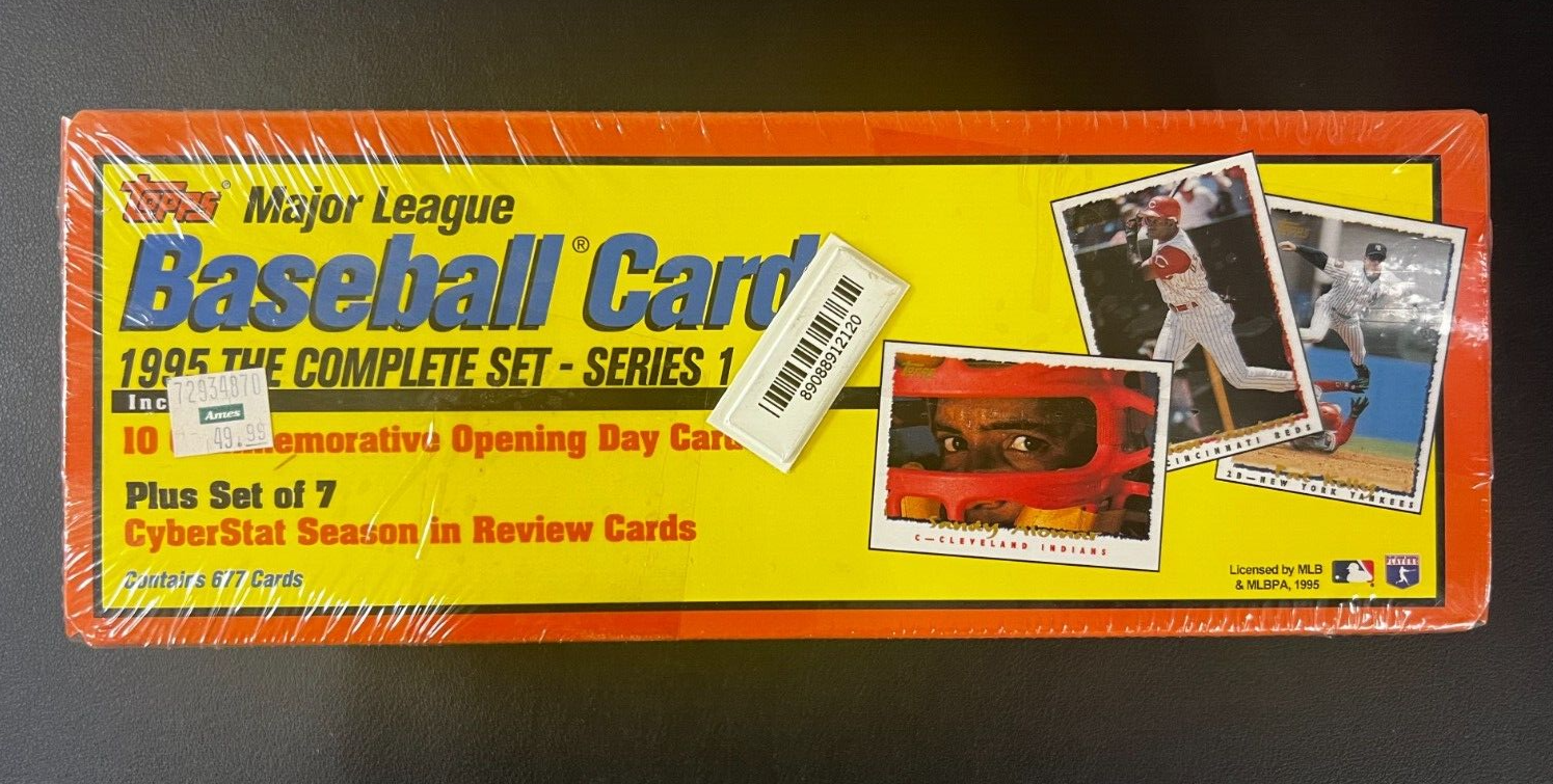 1995 Topps MLB The Complete Set - Series 1 & 2 (677 Cards) FACTORY ...