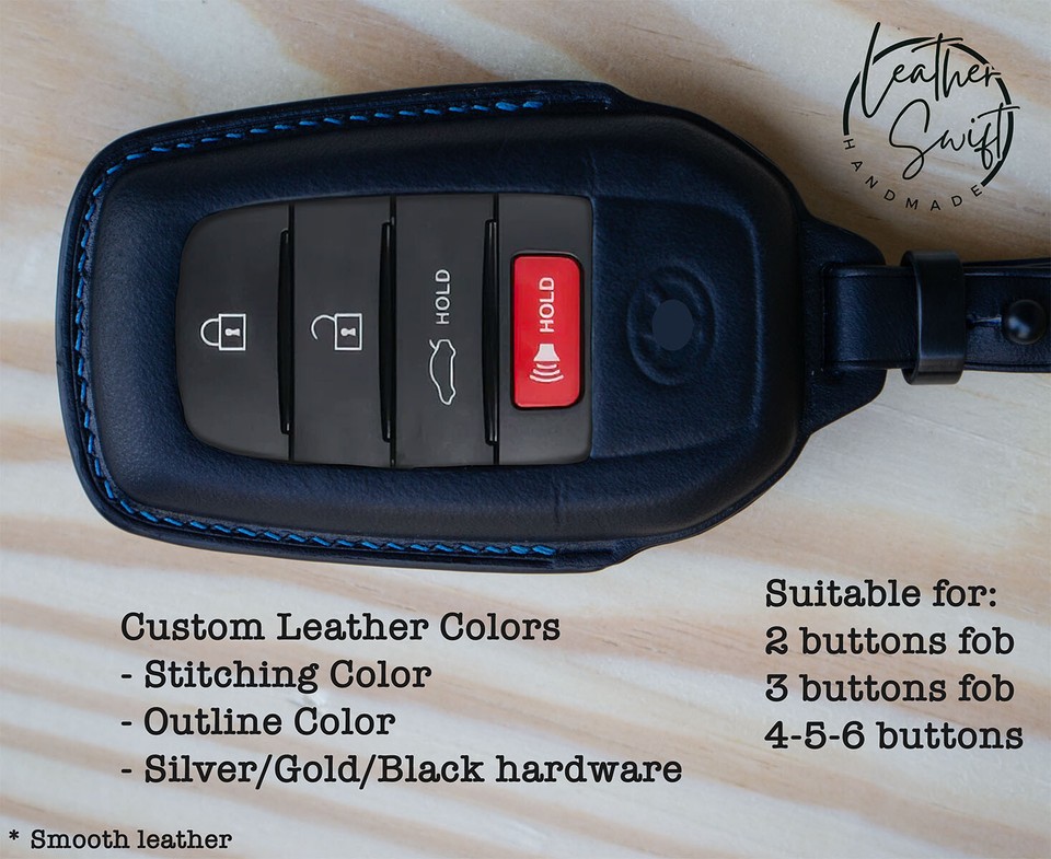 Toyota key fob keyless cover 2024 Tacoma 2024 Toyota 4Runner leather ...