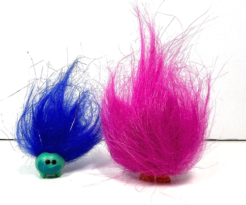 Dreamworks Trolls Pink Fuzzbert and Branch Mini | eBay