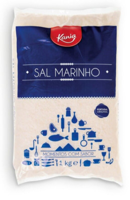 Sel de mer naturel non raffiné 100 % Portugal Kania sel de mer ...