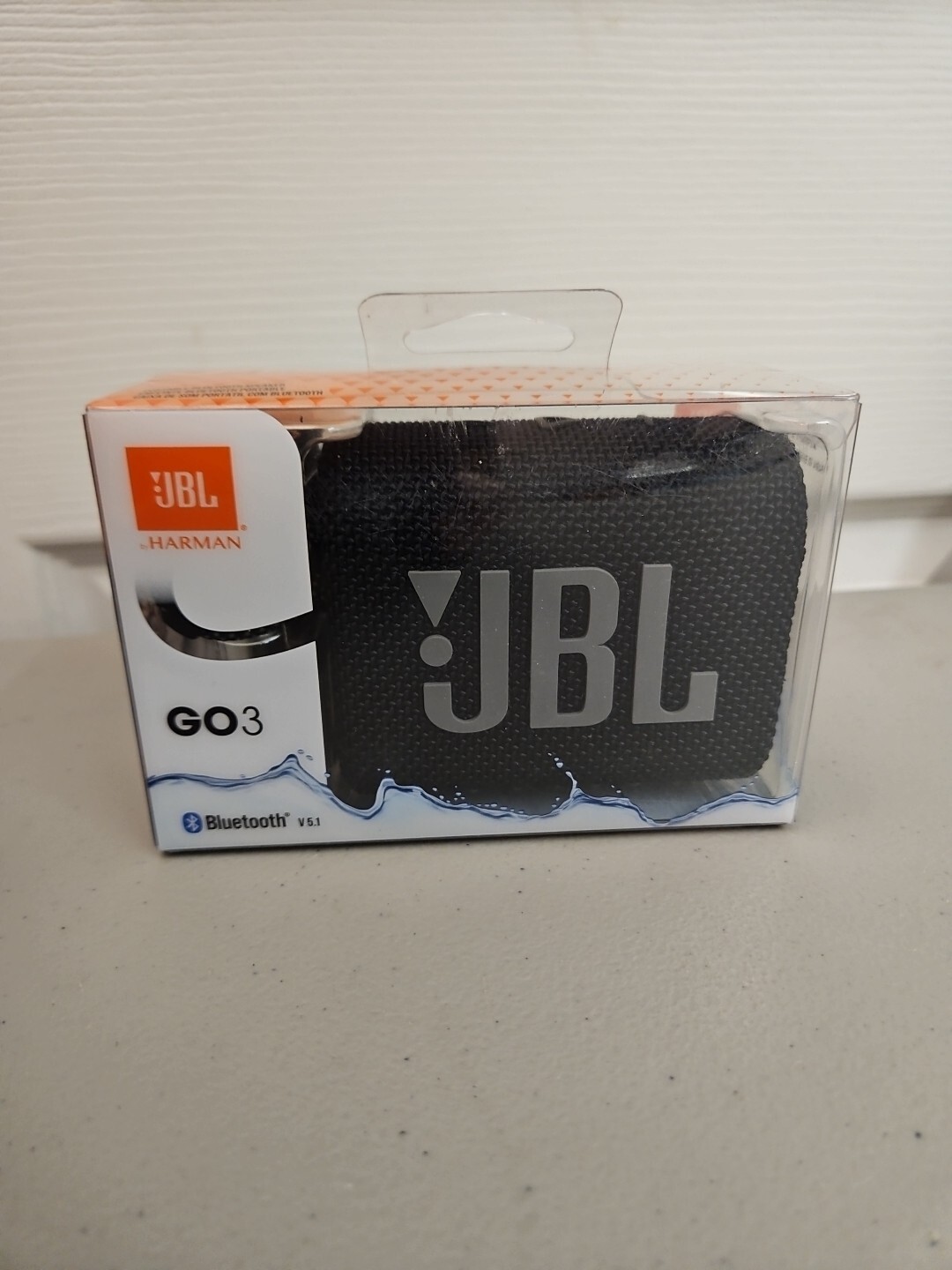 JBL GO3 Bluetooth Speaker Portable Waterproof & Dustproof Bluetooth Black