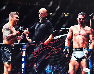 Dustin Poirier autographed signed 11x14 photo UFC JSA COA The Diamond ...