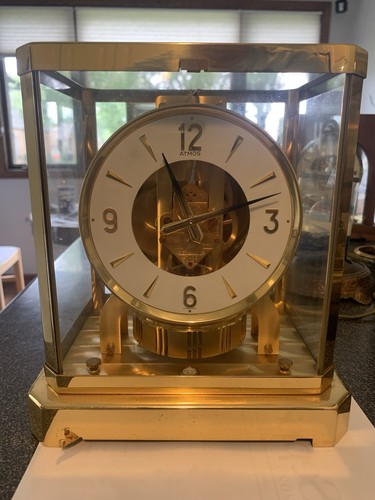 Jaeger LeCoultre Atmos Clock 528-8. Runs And Keeps Accurate Time | eBay