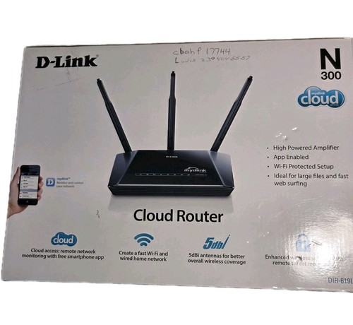 D-Link DIR-619L N300 High Power Wireless Router 3 Antenna Adapter | eBay