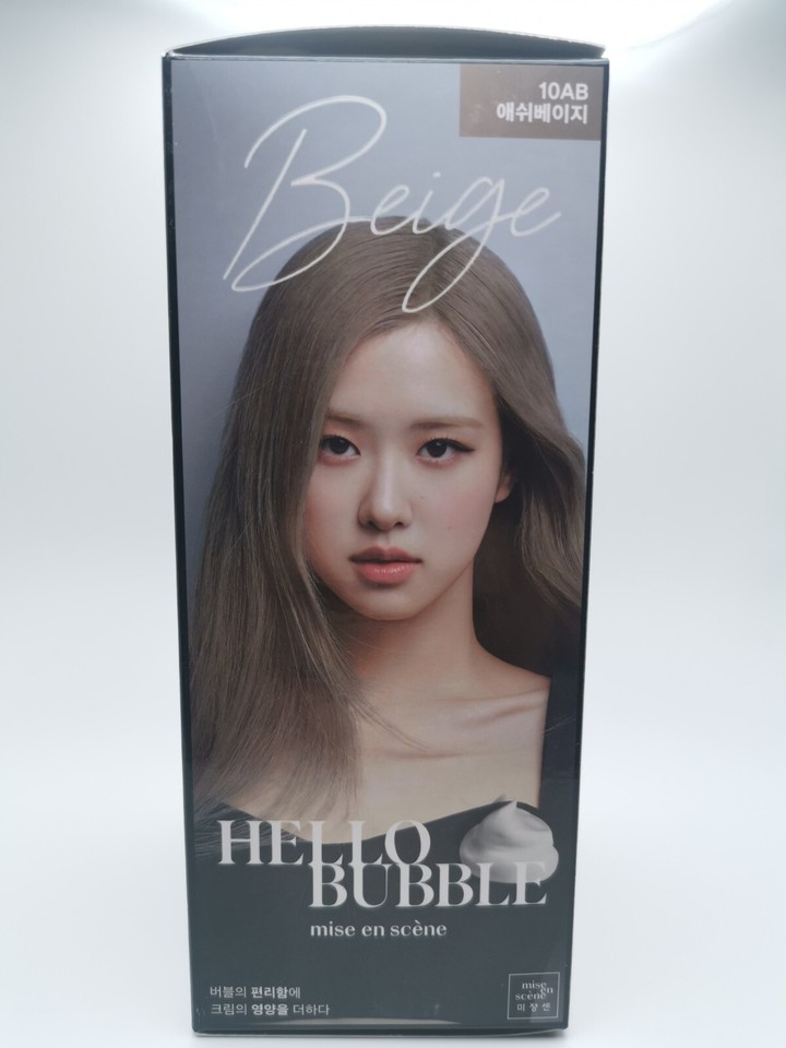 [US Seller] Mise En Scene Hello Bubble #10AB Ash Beige Hair Dye New ...
