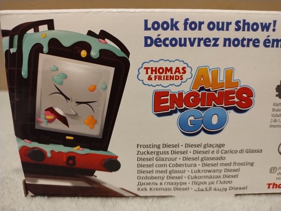 Thomas And Friends Motorized Train Frosting Diesel | eBay